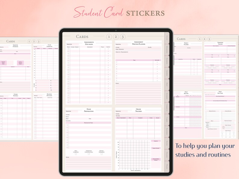 Digital Stickers Student Life | Goodnotes Stickers | 800 Digital ...