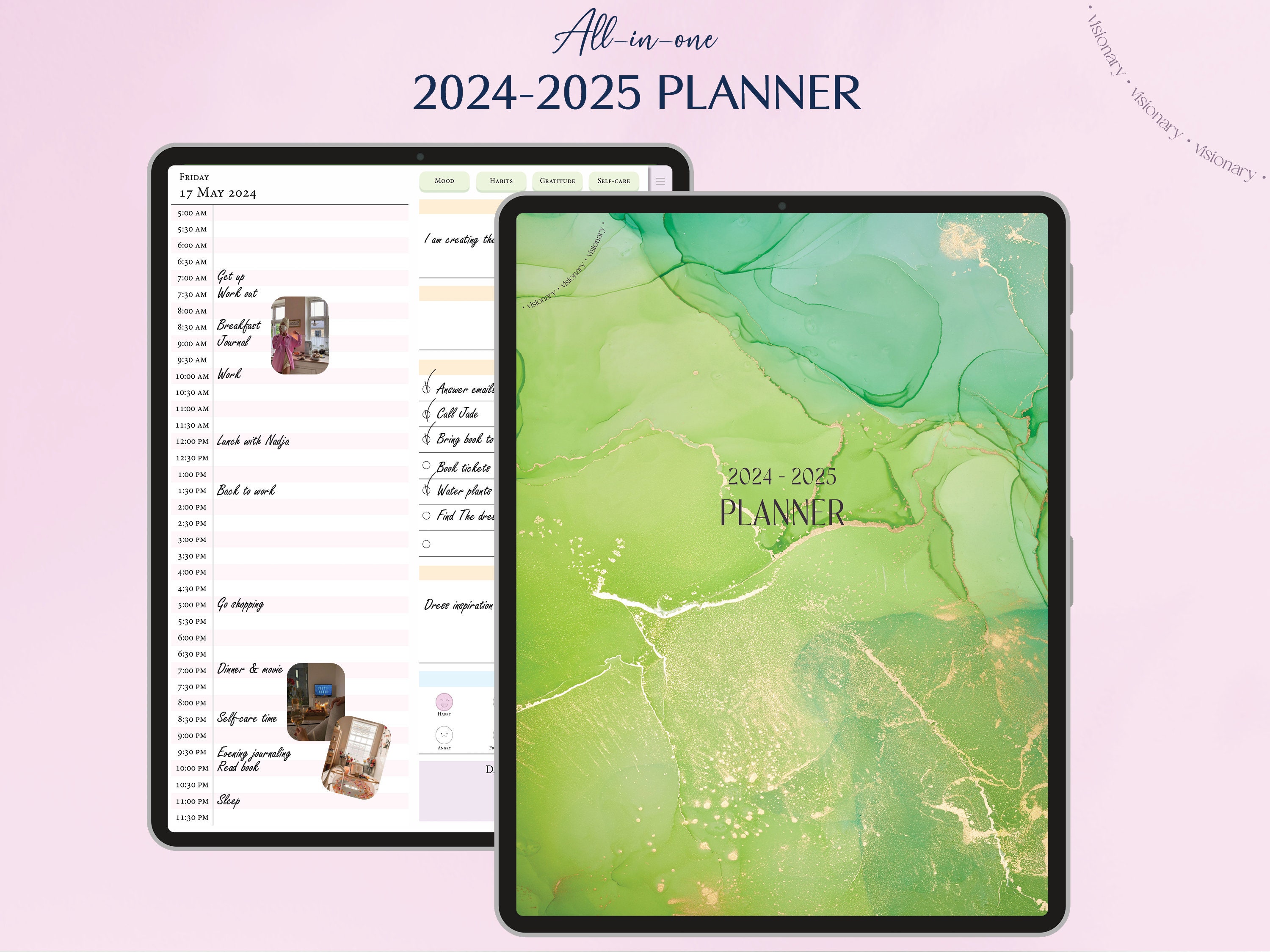 Digital Planner 2024-2025 | Goodnotes Planner | iPad Planner | 2024 ...