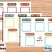 Back to School Activities Planner Printable, Weekly Planner Kids ...