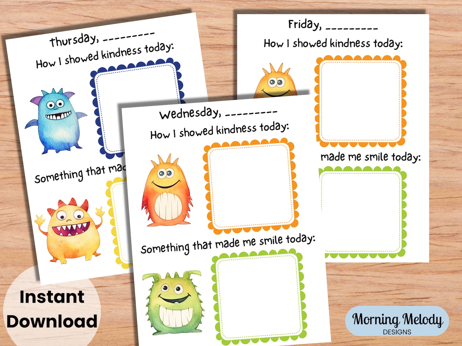 Gratitude Journal for Kids, Acts of Kindness Activities, Gratitude ...