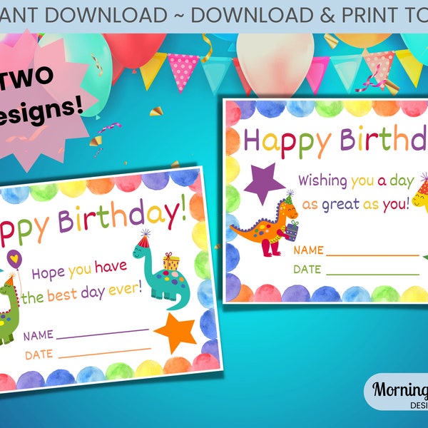 Happy Birthday Certificate Certificate - Etsy