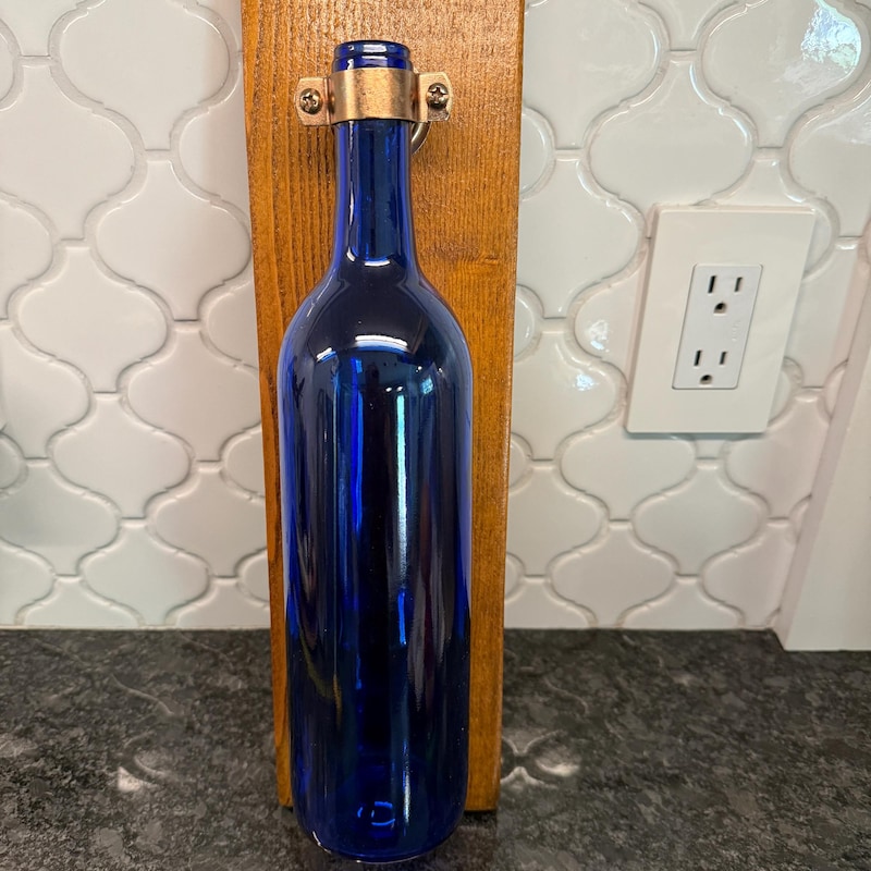 Copper Wall Bud Vase - Etsy