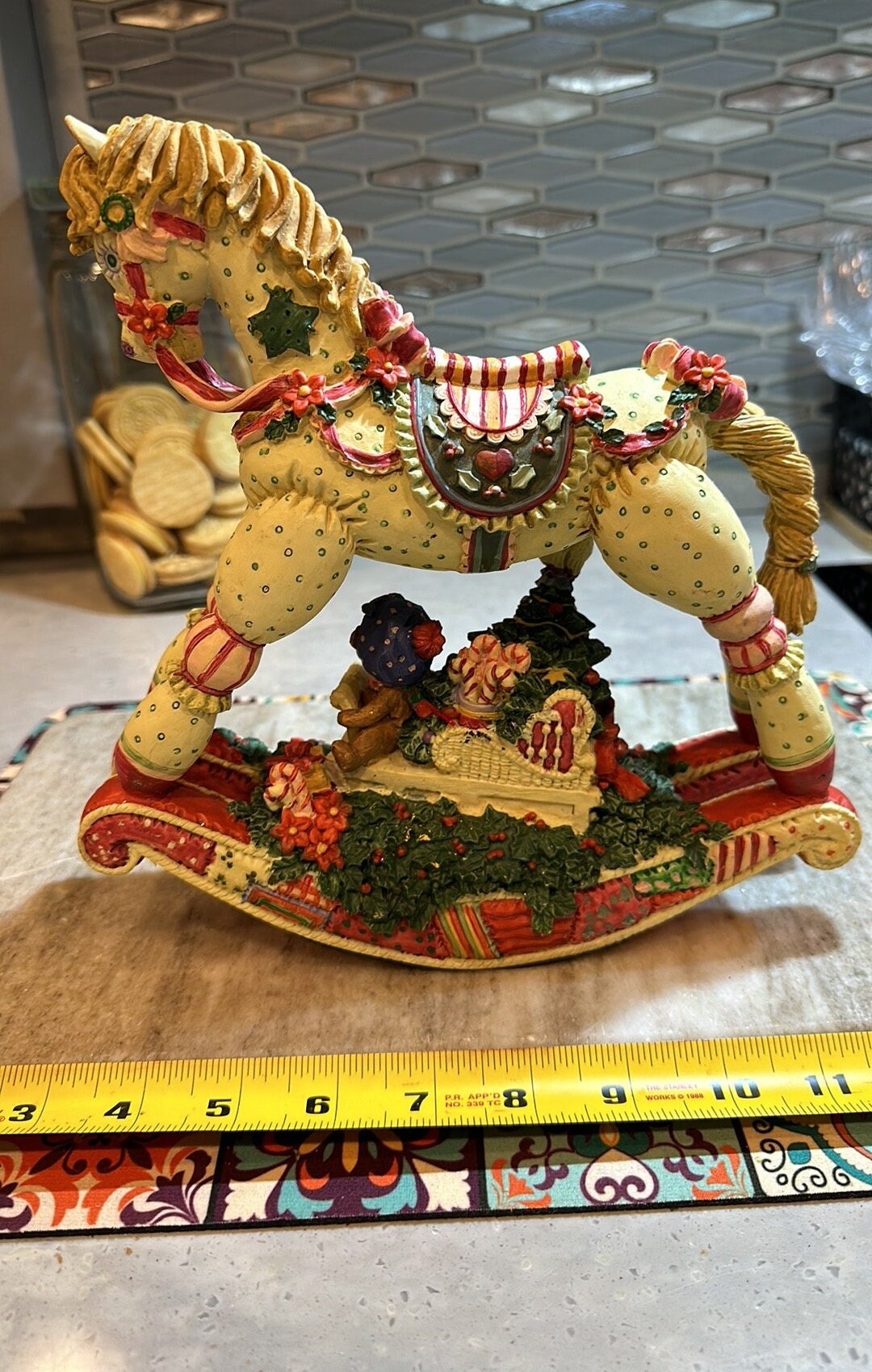 Vintage 1995 Musical Rocking Horse Christmas Rocks as It Plays Music - Etsy