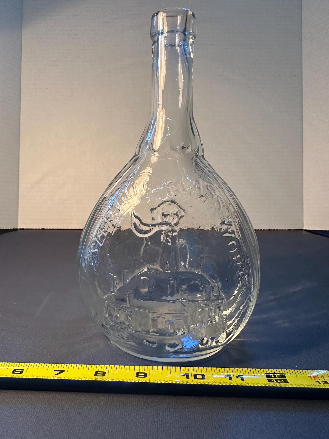 Jenny Lind Fislerville Glassworks Flask Bottle 19th Century Calabash Portrait - Etsy