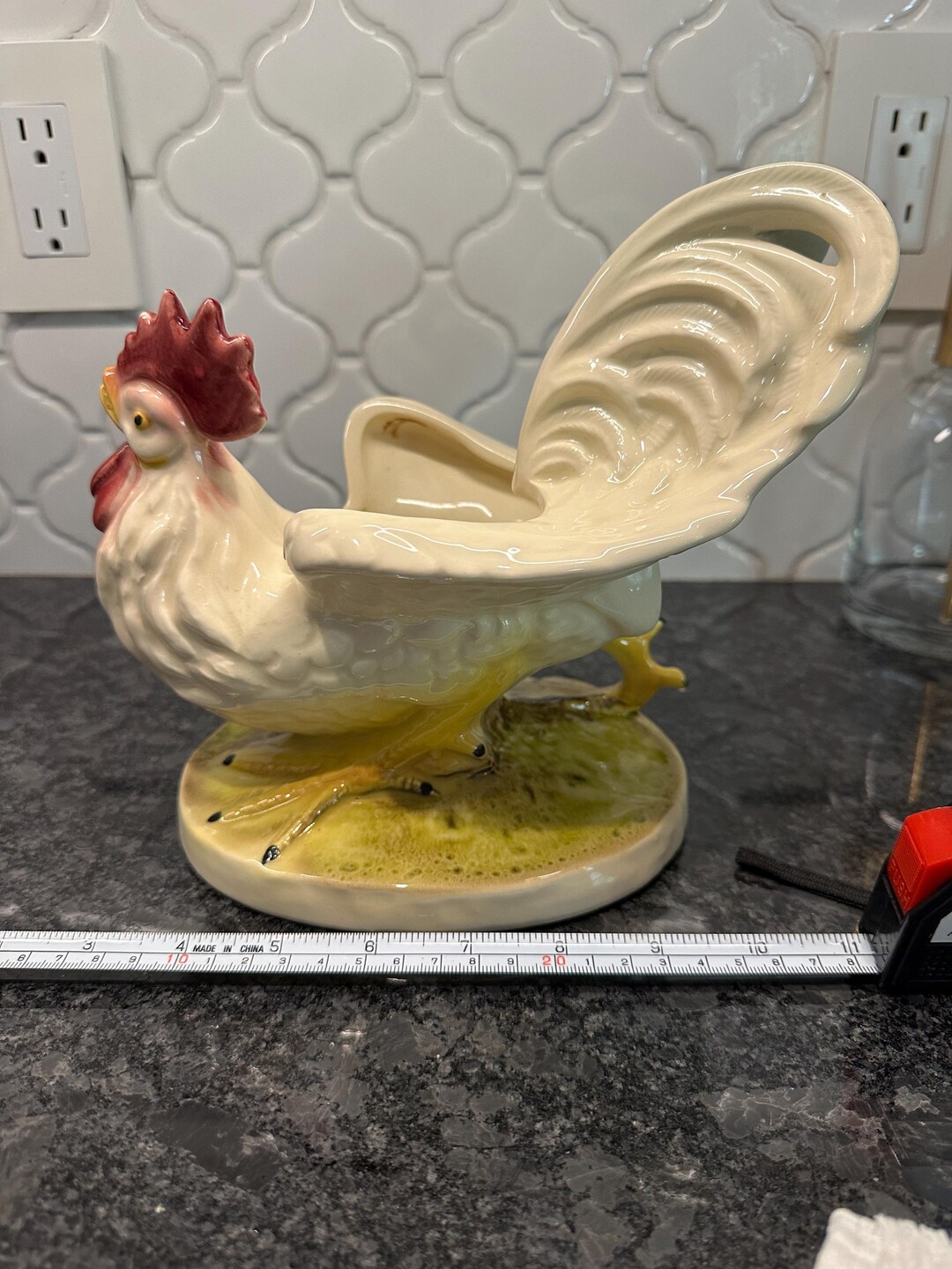 Vintage HULL Rooster Flower Pot Planter #54 Pottery Ceramic USA - Etsy