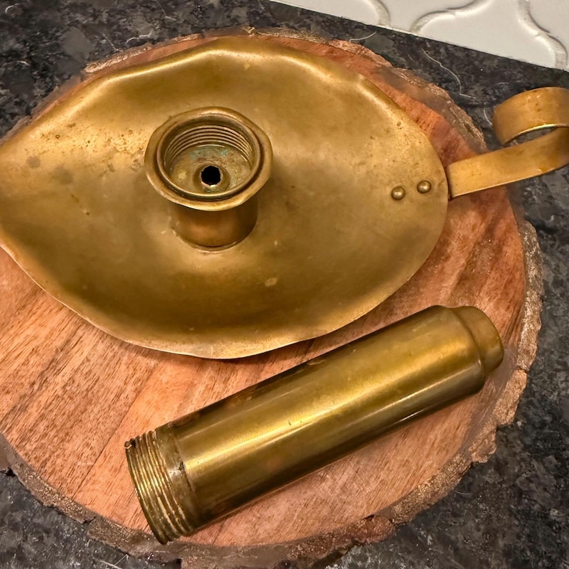 Chamberstick Small Lamp - Etsy