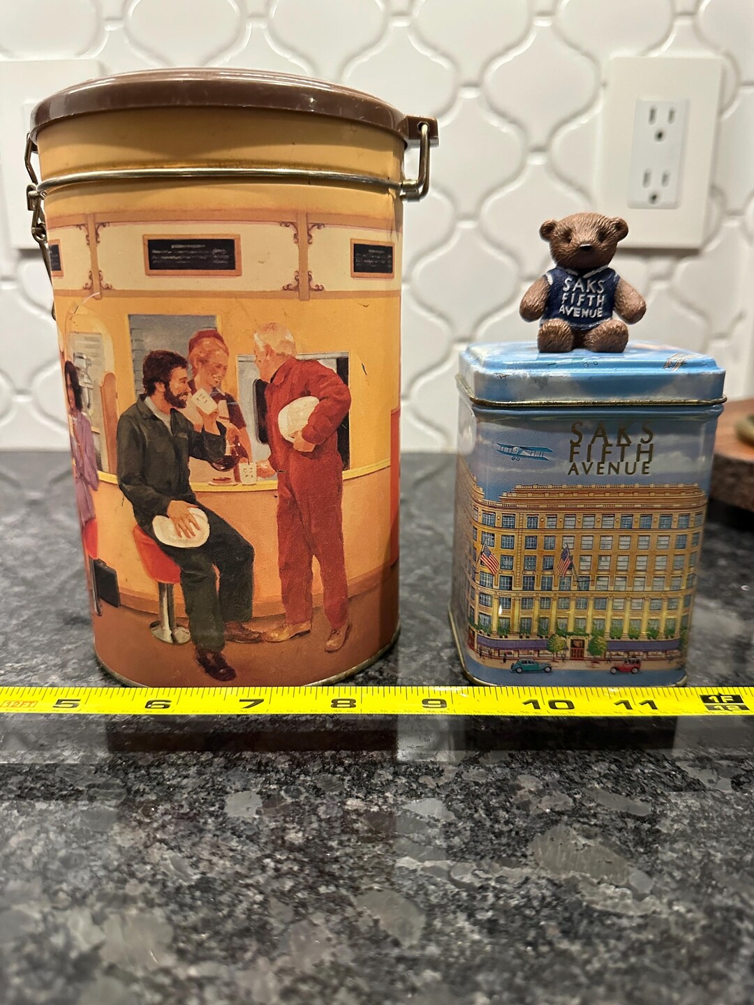 Vintage Lot of 2 Collectible Tins - Tim Hortons "gathering Place ...