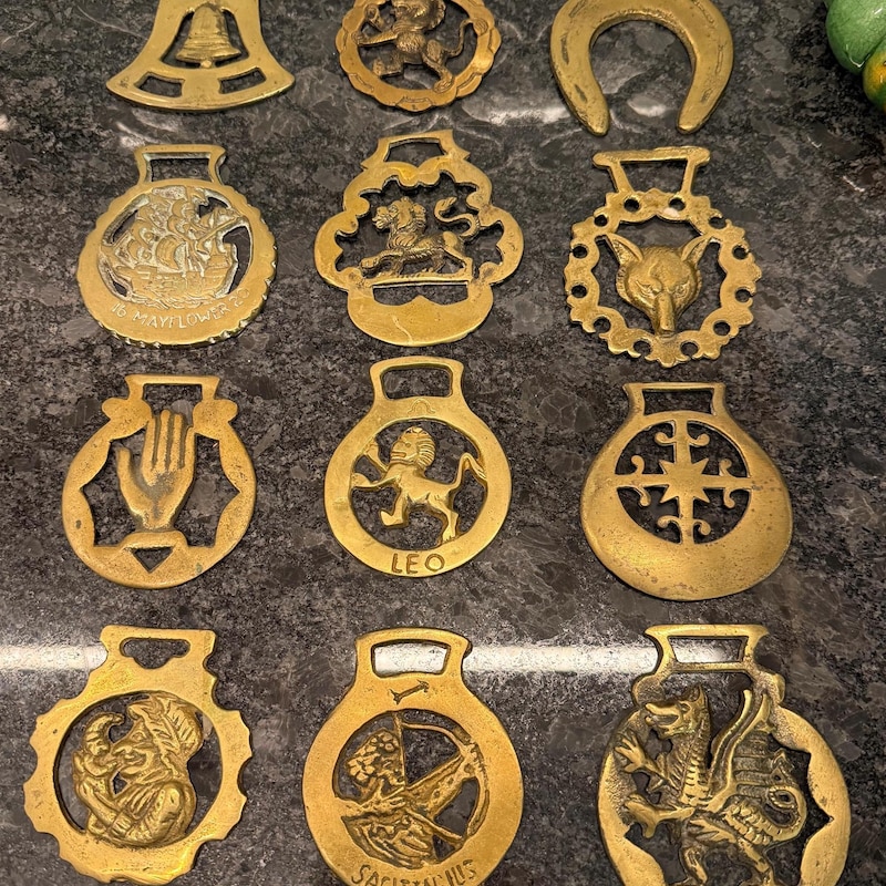 Brass Medallion Necklaces - Etsy