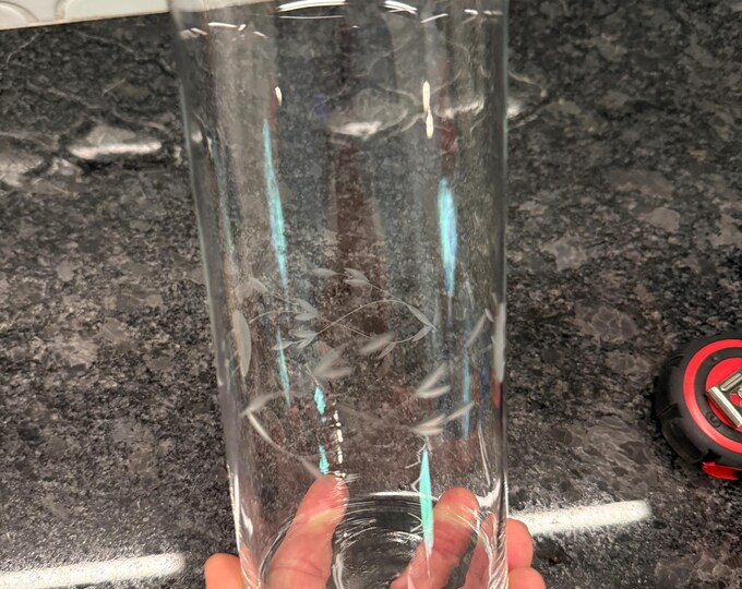 Vintage Princess House Heritage Pattern Flared Top Crystal Vase ...