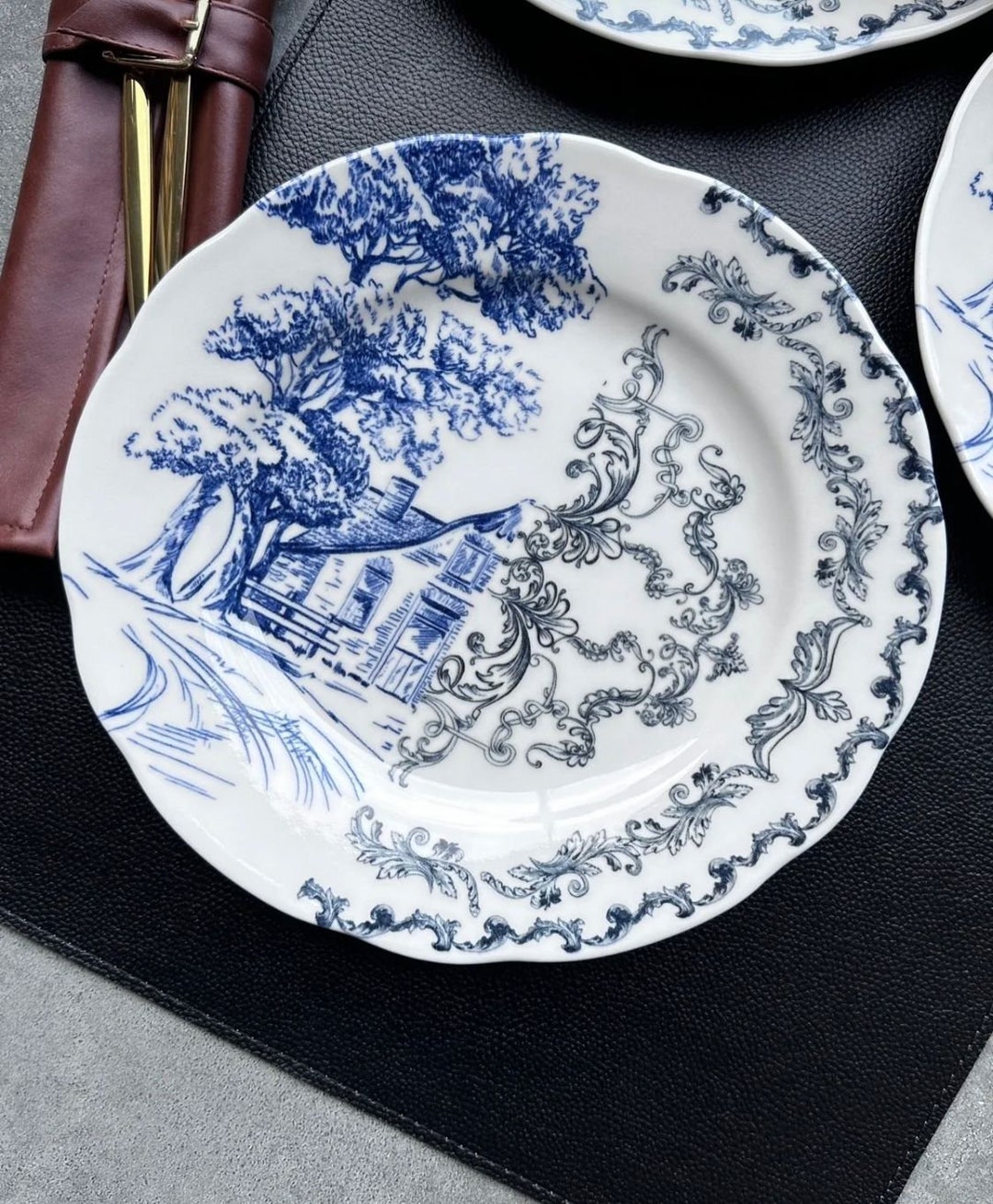 Unique Porcelain Dinnerware Set Dinner Set Chafing Dish - Etsy
