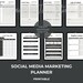 Social Media Planner Printable for Social Media Marketing PDF Social ...