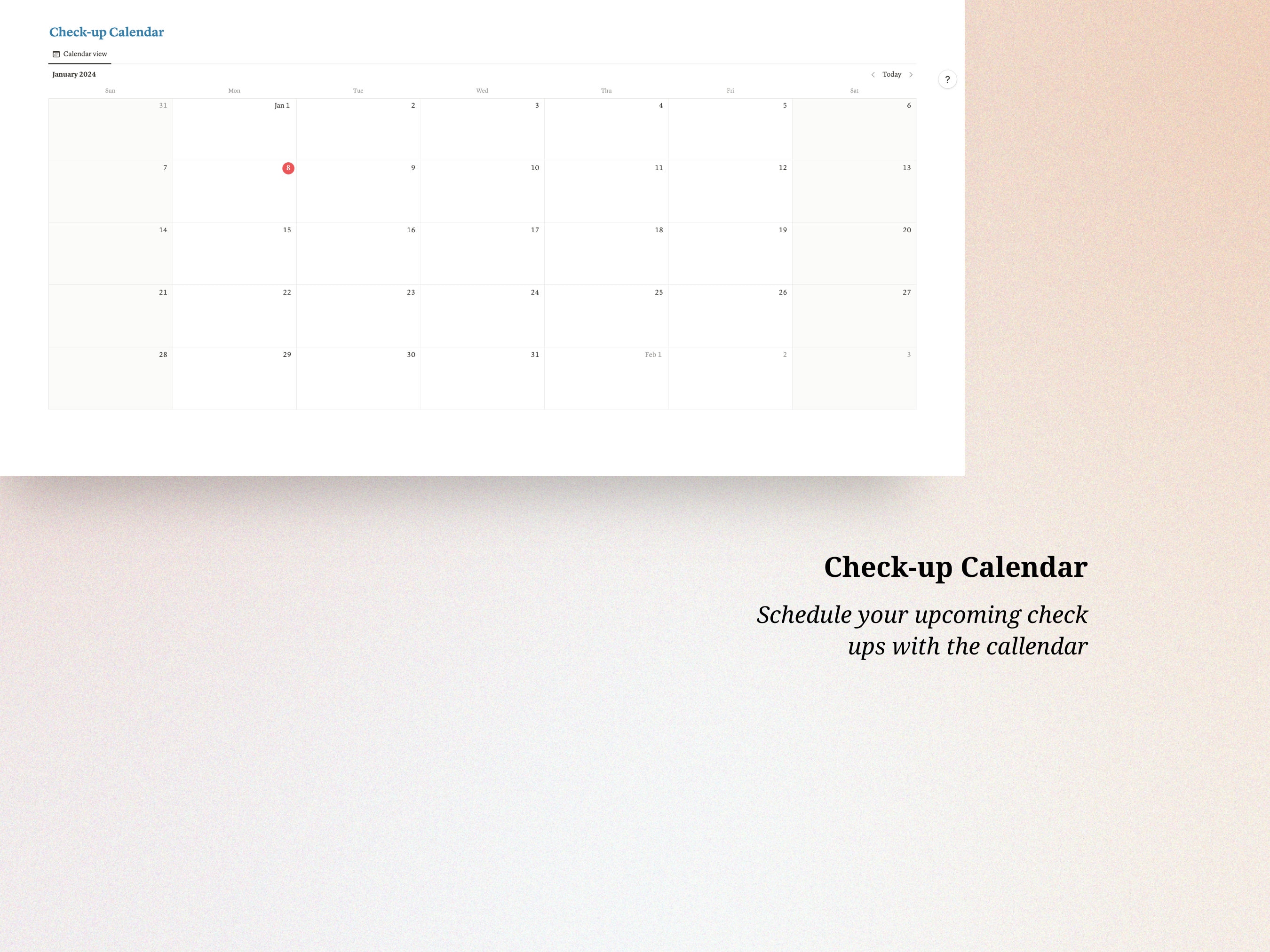 Daily Medication Tracker Notion Template Pharmacy Notion Medication ...