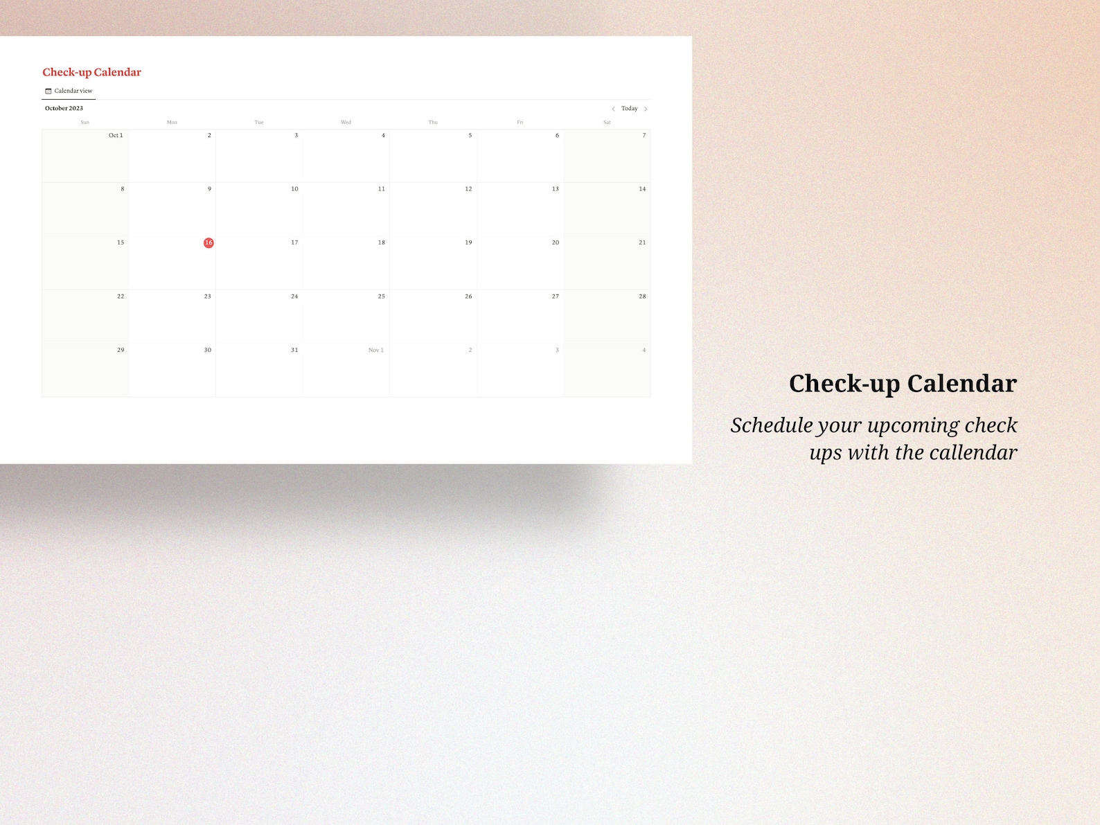 Medication Tracker Notion Productivity Template Notion for Health Log ...