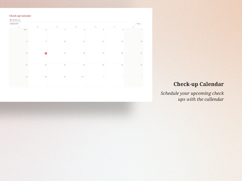 Medication Tracker Notion Productivity Template Notion for Health Log ...