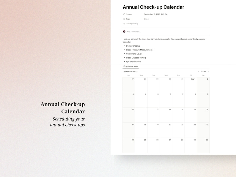 Daily Medication Tracker Notion Template Pharmacy Notion Medication ...