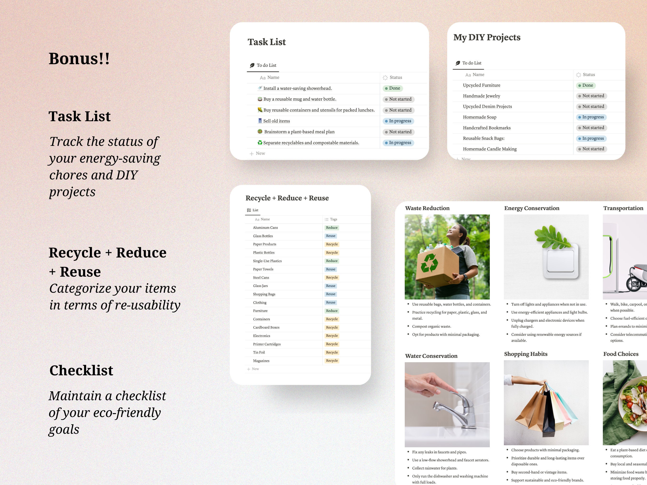 Notion Templates for New Home Owners Bundle Moving Homes Packing ...