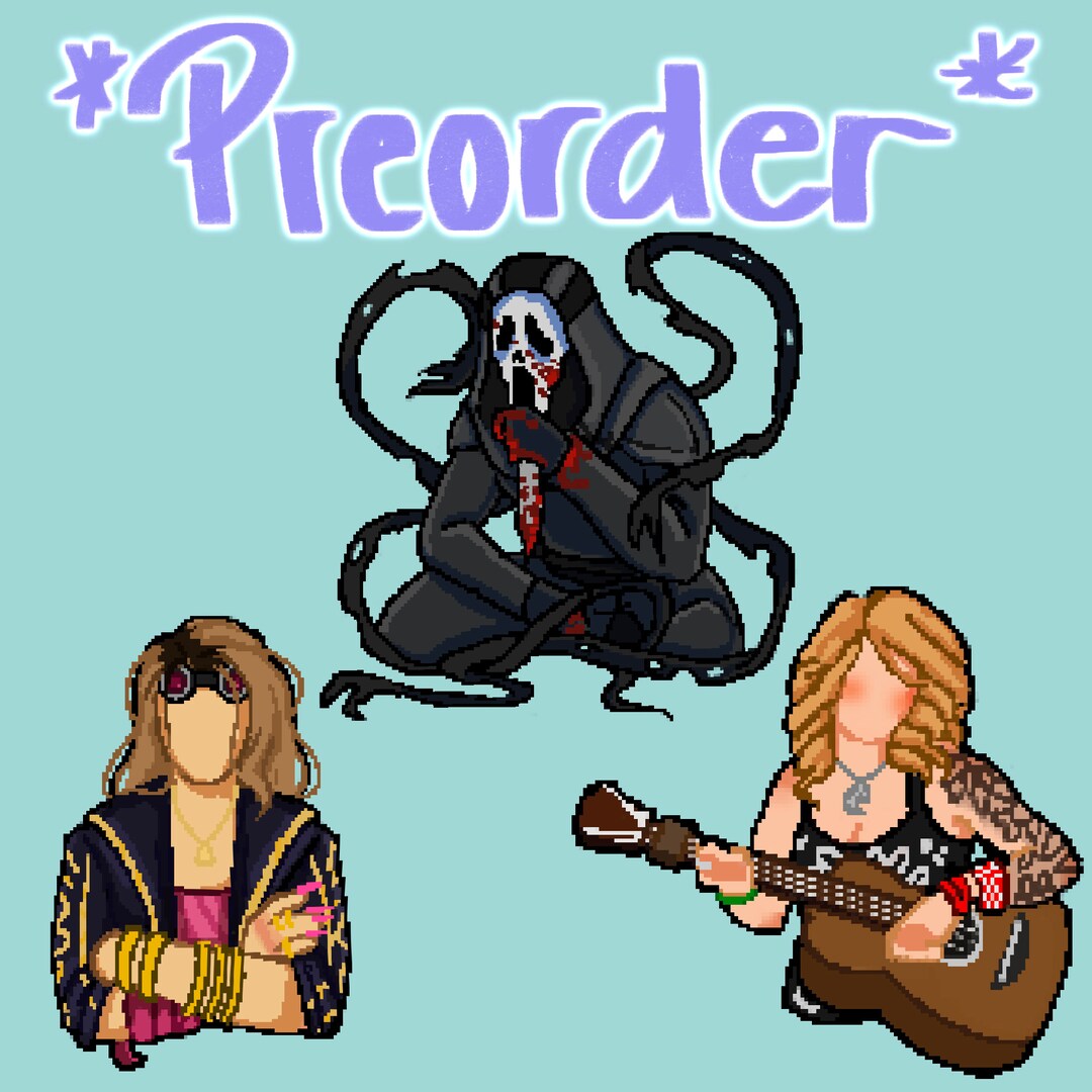 Preorder Ghostface Yui Kimura Kate Denson Pixel Art Vinyl Etsy