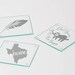 Custom Etched Glass Coasters Set of 2 | Personalized Coaster | Monogram ...