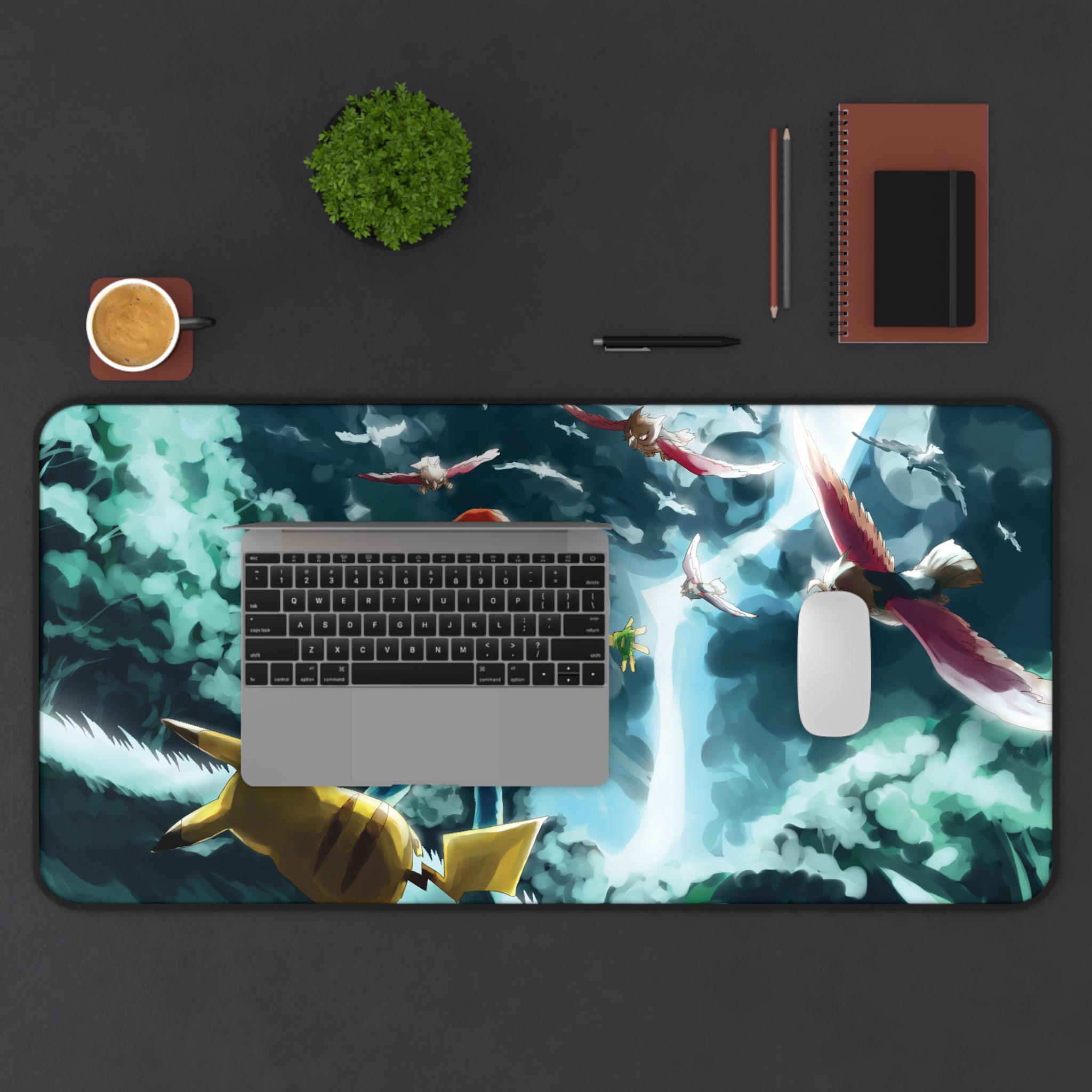 Pokemon Mousepad, Anime Deskmat, Pokemon Deskmat, Gamer for Gift ...