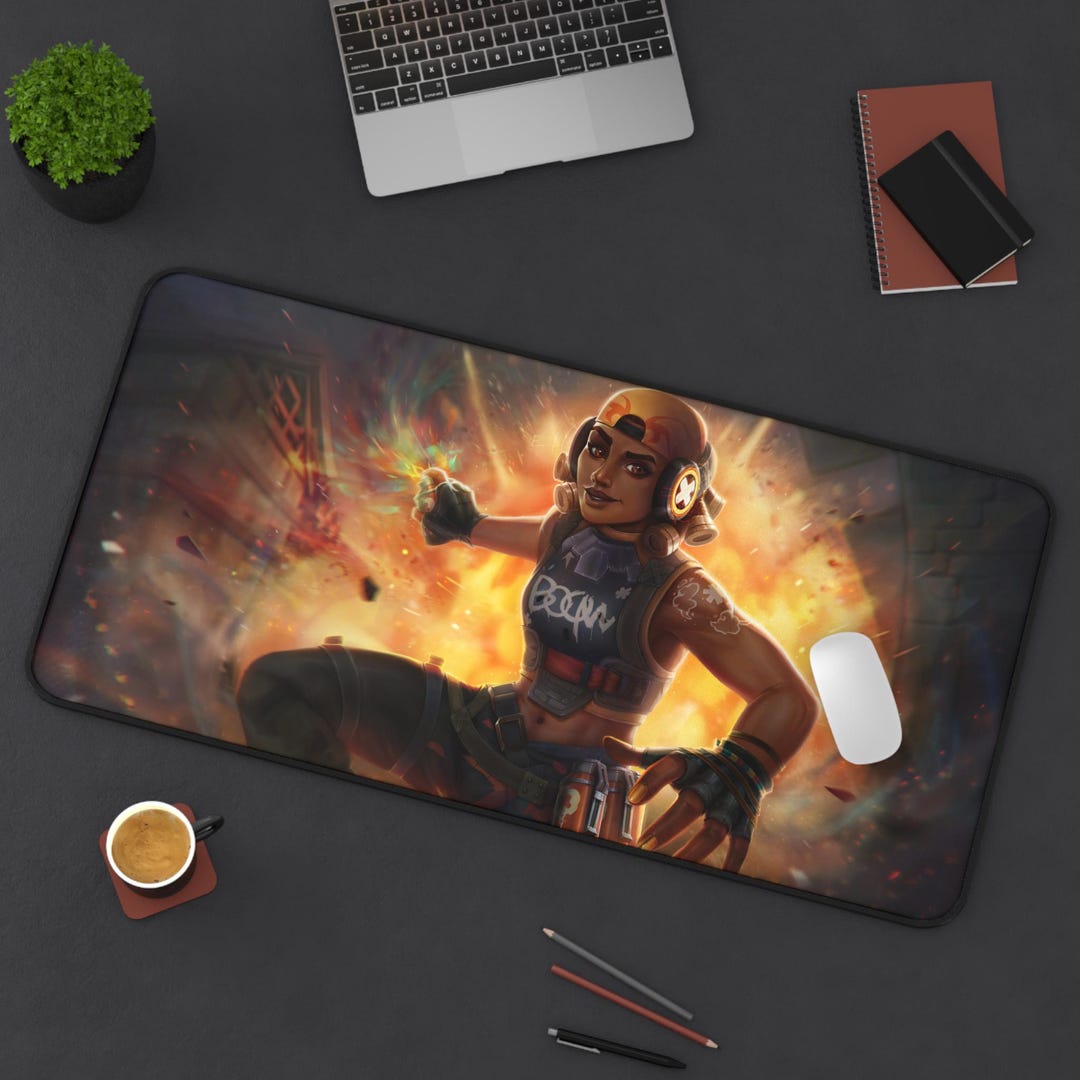 Valorant Desk Mat, Raze Mouse Pad, Gaming Accessories, Large Desk Pad ...