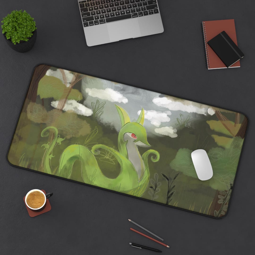 Pokemon Desk Mat, Perfect Mousepad, Pokemon Art Mousepad, Anime Desk ...