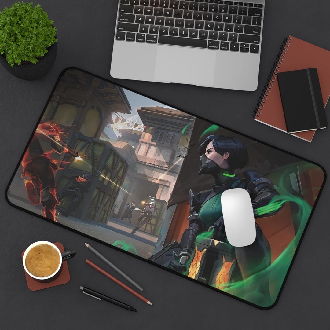 Viper Valorant Gaming Mousepad: Non-slip Large Desk Pad - Etsy