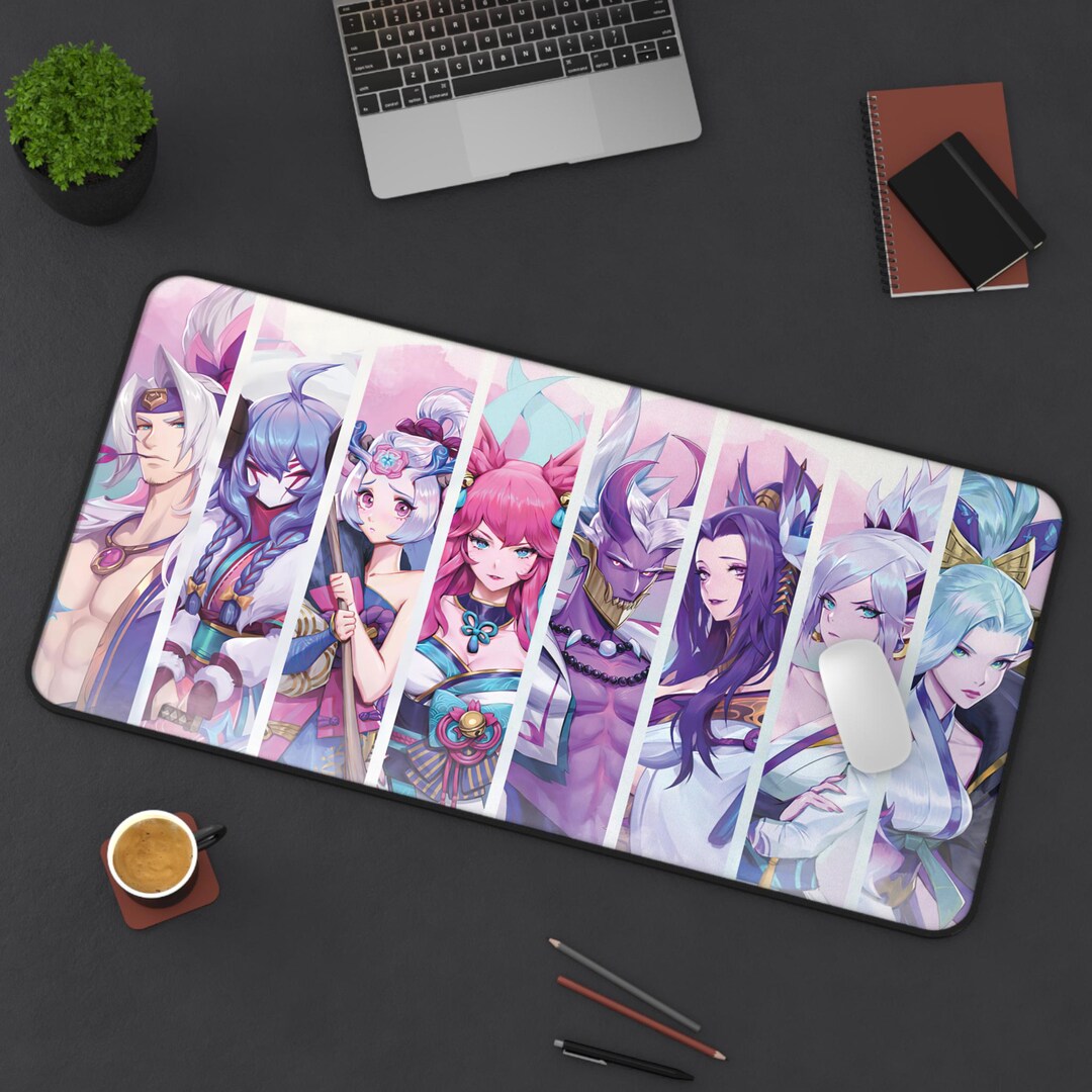 Spirit Blossom Yone Mousepad: League of Legends Gaming Desk Mat - Etsy
