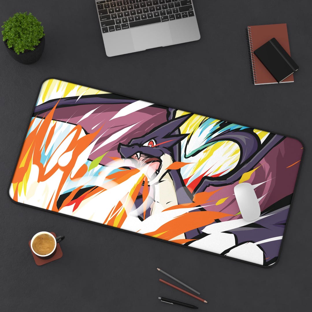 Pokemon Gaming Mat, Pokemon Mousepad, Gaming Desk Mat , Gift for Gamers ...