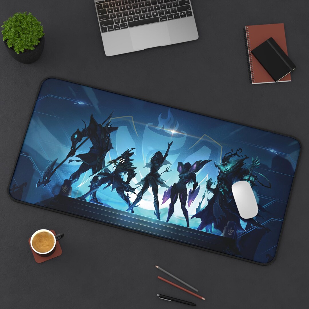 Gaming Desk Mat, League of Legends World Championship Mousepad, Gamer ...