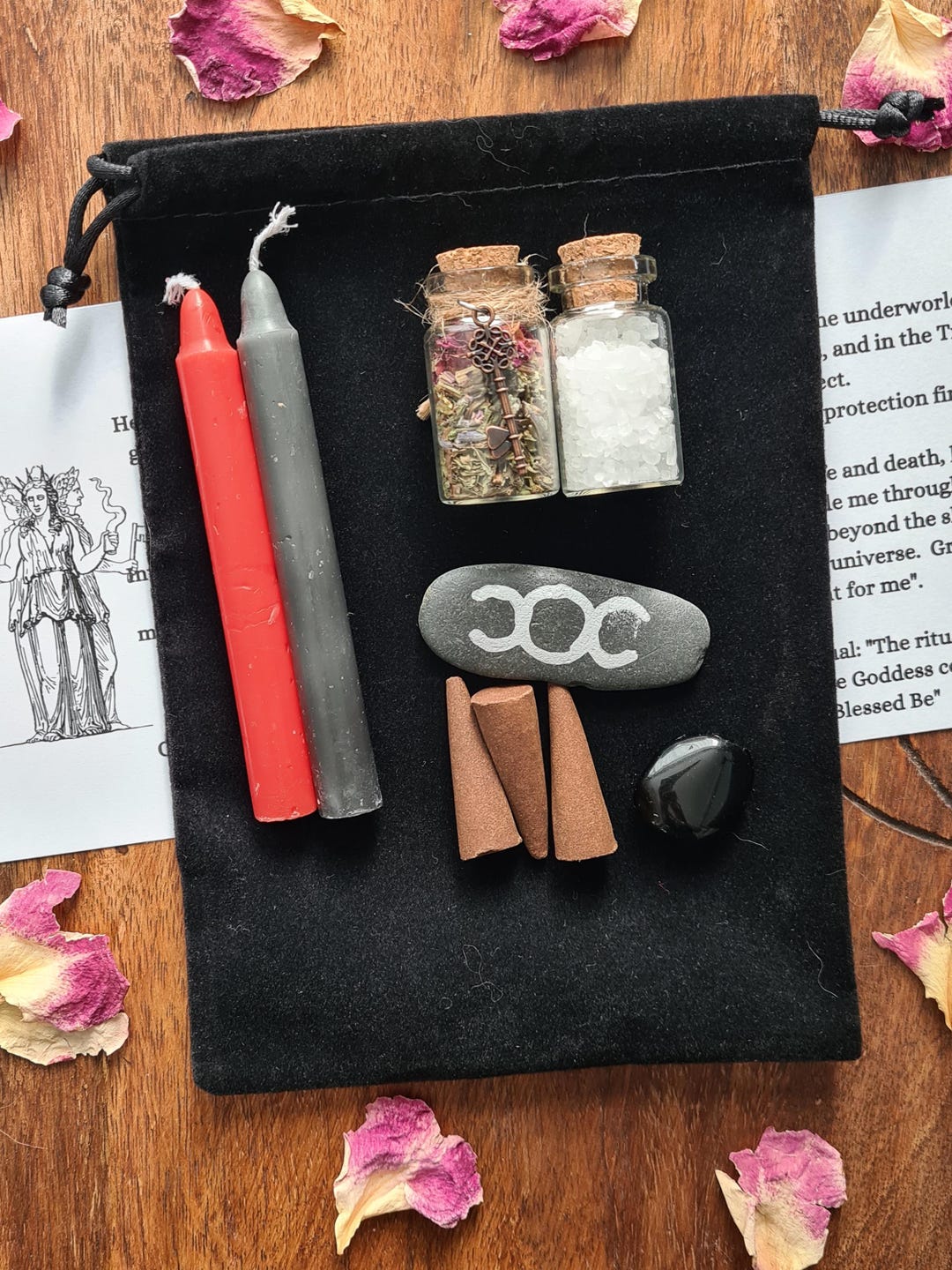 Goddess Hekate Ritual Altar Kit - Etsy