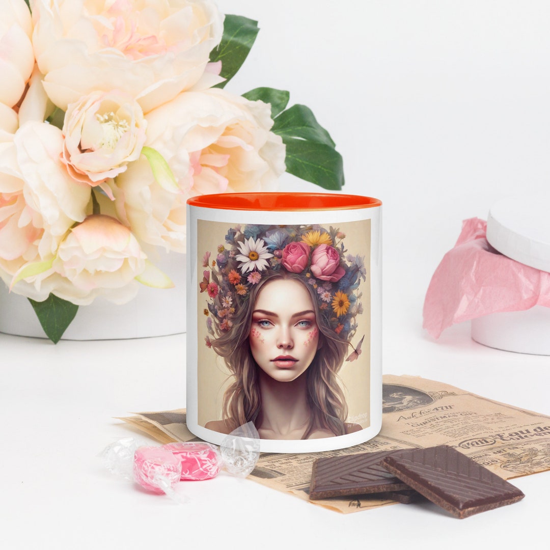 Mug With Colored Interior - Etsy