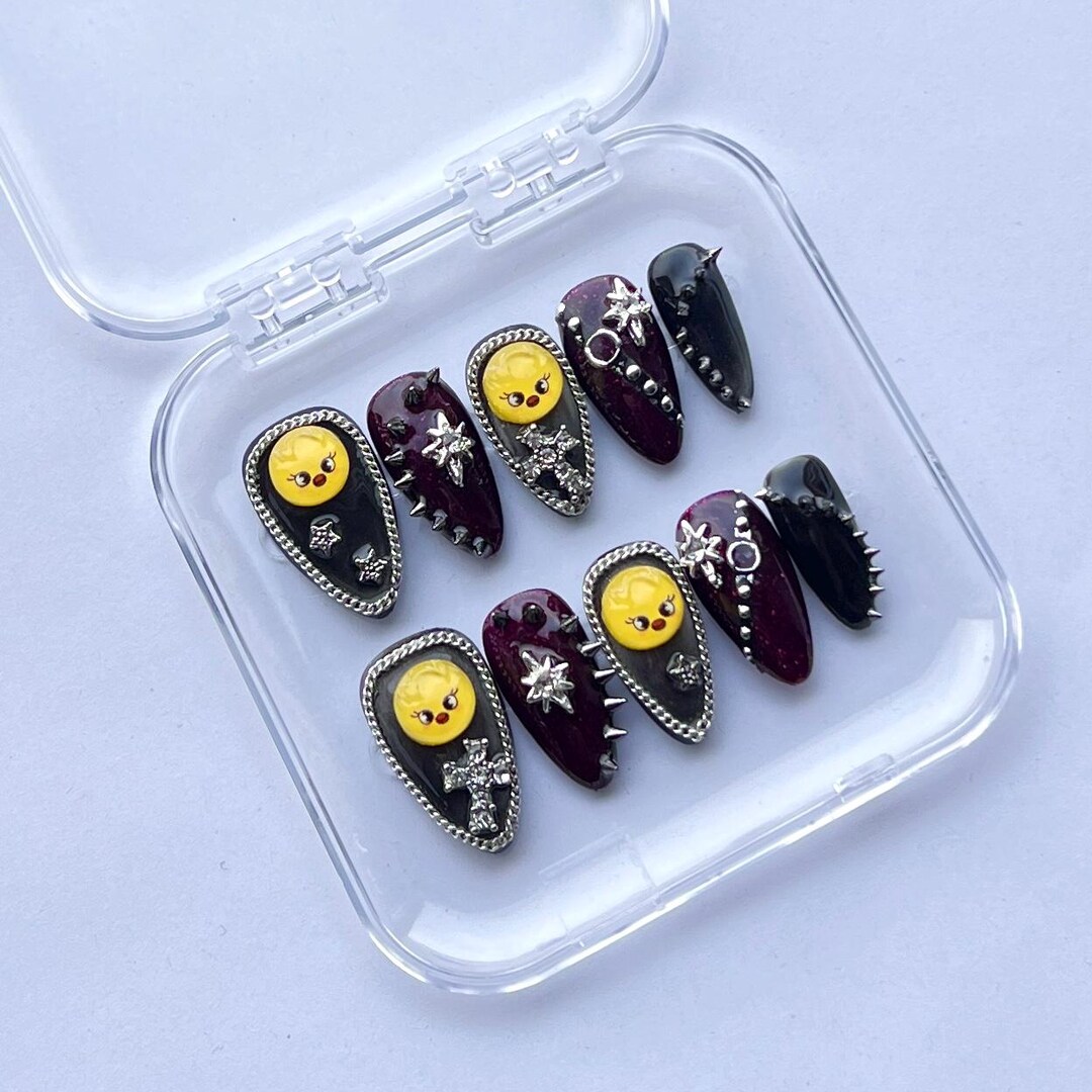 Stray Kids Dark Cat Eye Press on Nails - Felix / Bbokari - Etsy UK