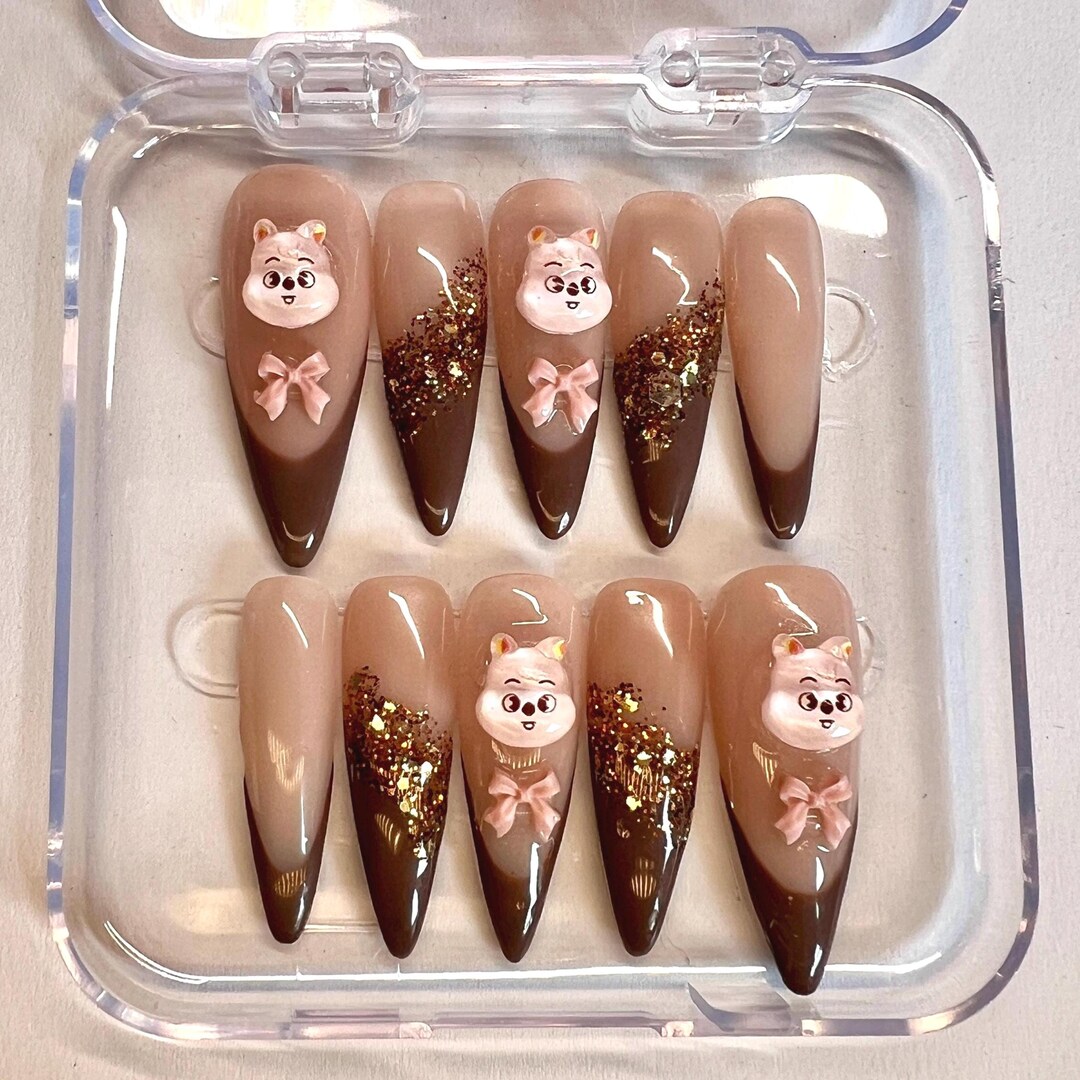 Stray Kids Hanquokka Press on Nails - Skzoo Skz Han Jisung Hanquokka ...