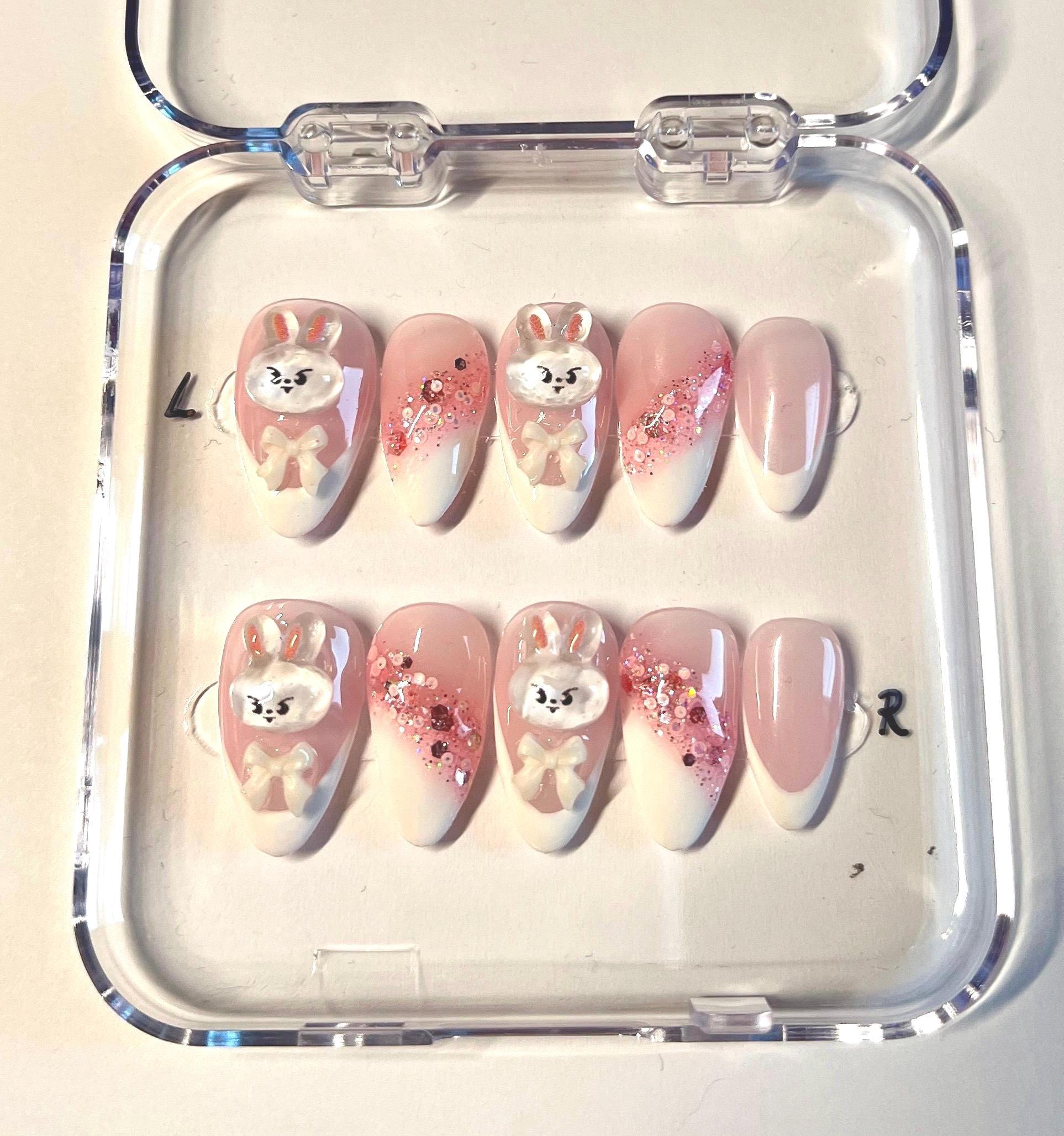 Stray Kids Leebit Press on Nails - Skzoo Skz Lee Know Leebit Kpop Press ...