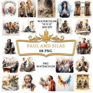 52 Bible Stories New Testament Bundle | Watercolor Christian Story for ...