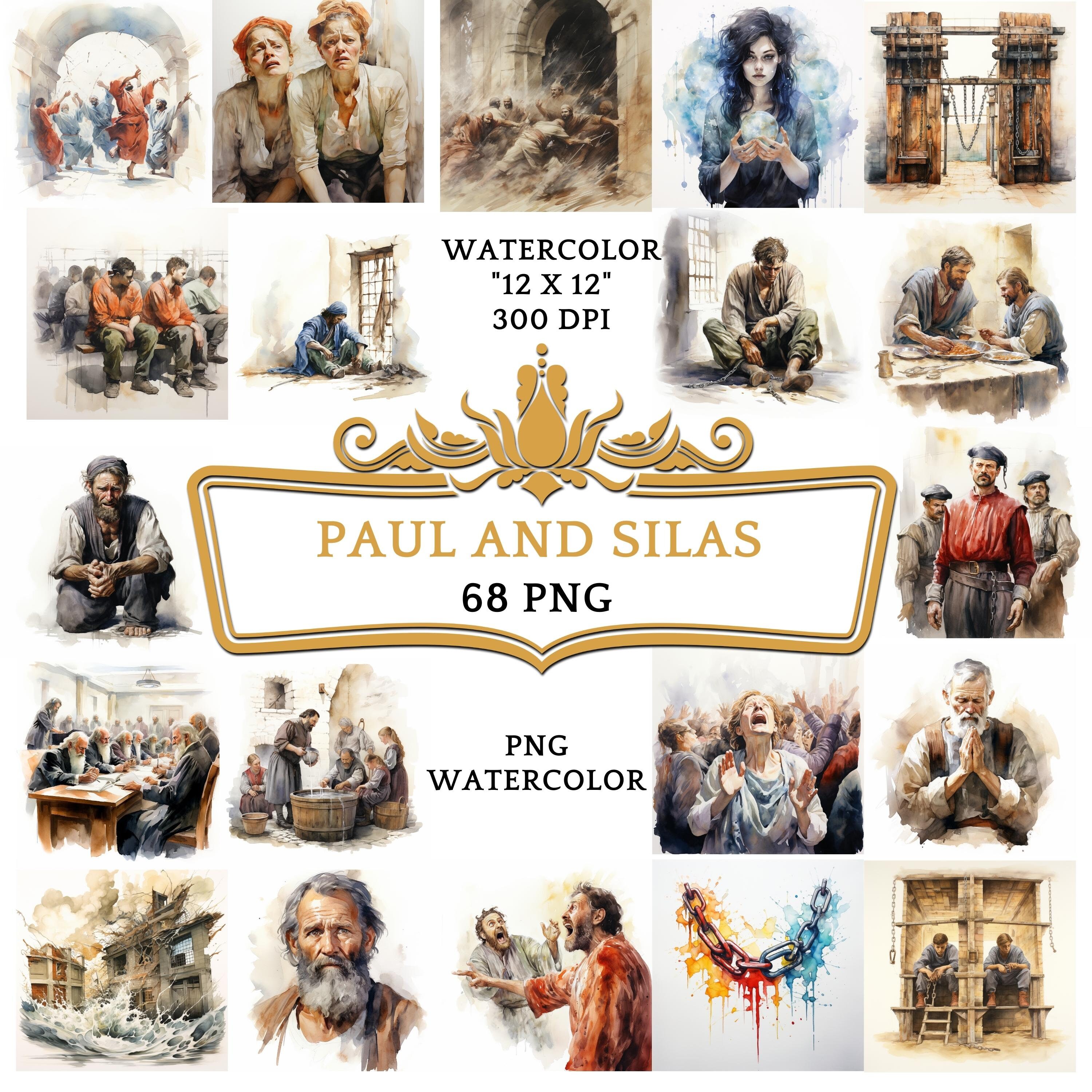 52 Bible Stories New Testament Bundle | Watercolor Christian Story for ...