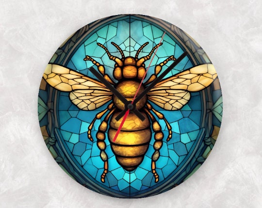 50 Stained Glass Bee Clipart Designs for Sublimation Digital - Etsy