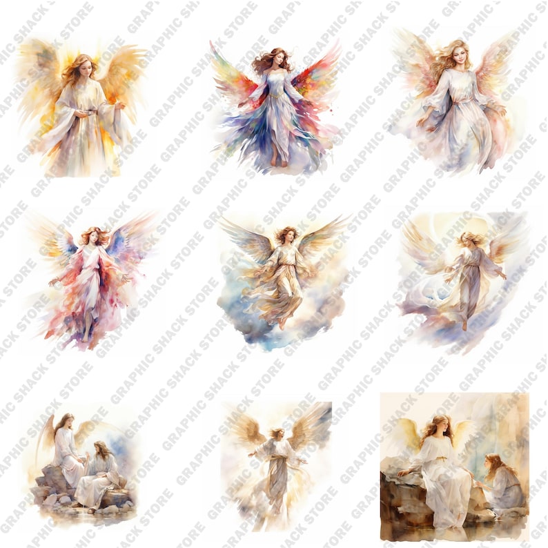 107 PNG Watercolor Jesus Resurrection Clip Art | Christian Religious ...