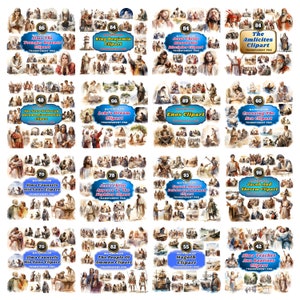 53 the Book of Mormon Stories Bundle, Watercolor Christian Story for ...