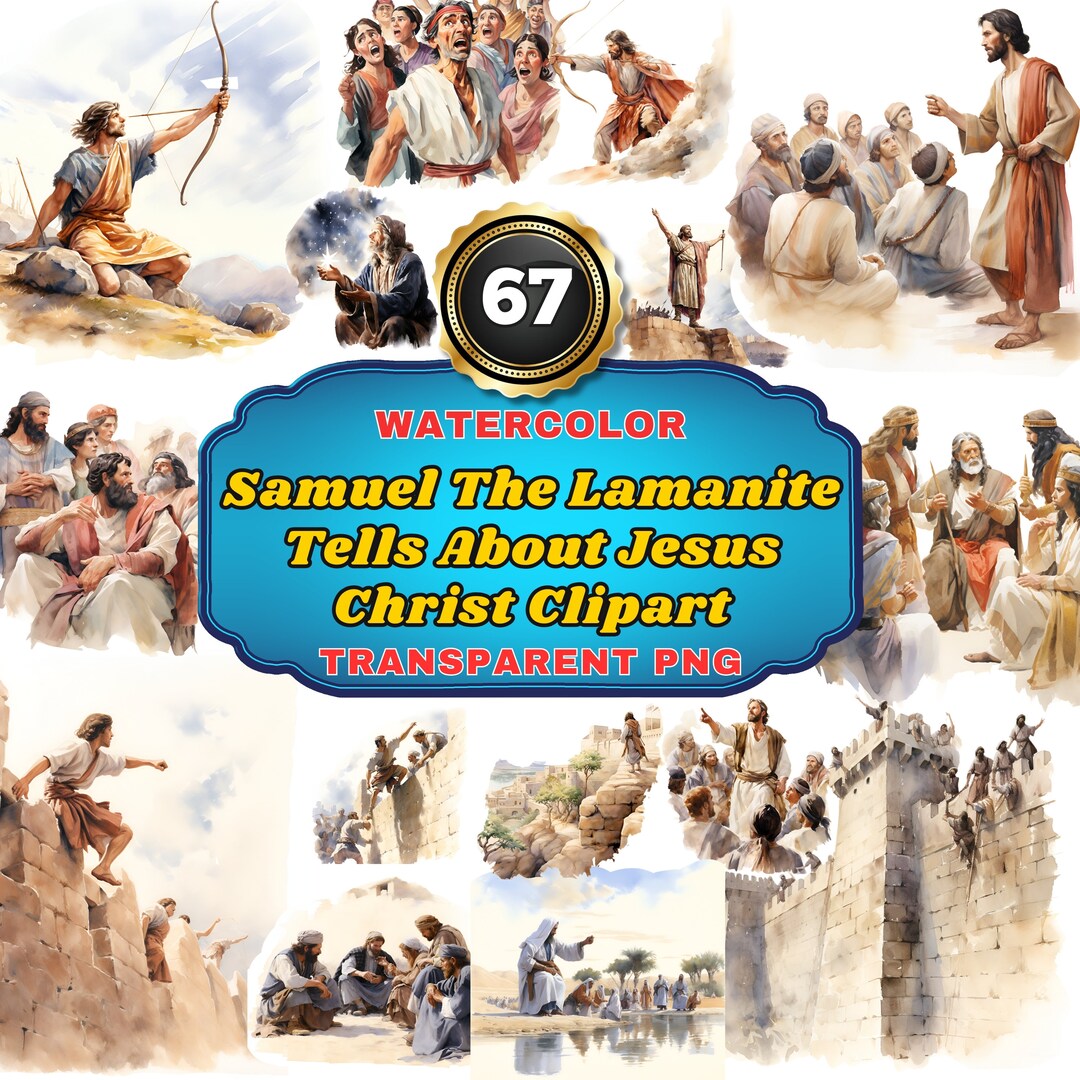 67 Watercolor Samuel the Lamanite's Prophecy PNG Cliparts - Vivid ...