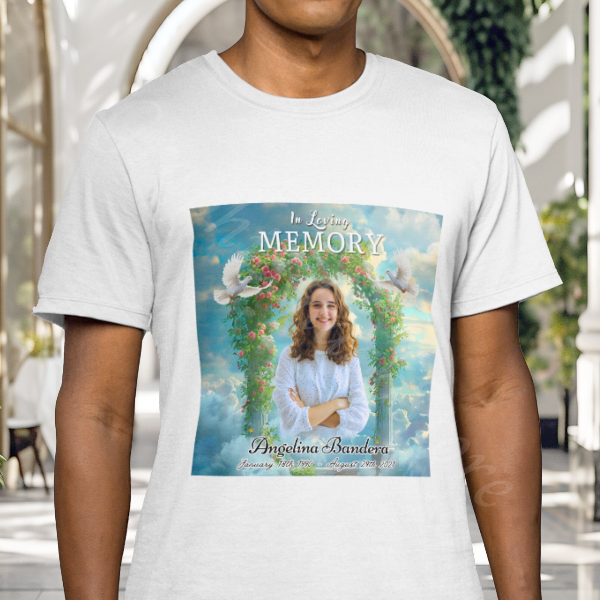 In Loving Memory PNG, Memorial Background Template, RIP Tribute Design ...