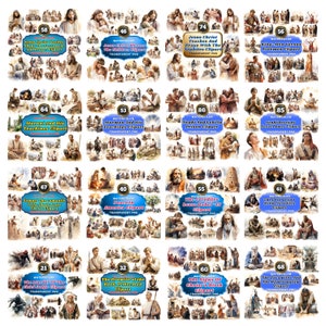 53 the Book of Mormon Stories Bundle, Watercolor Christian Story for ...