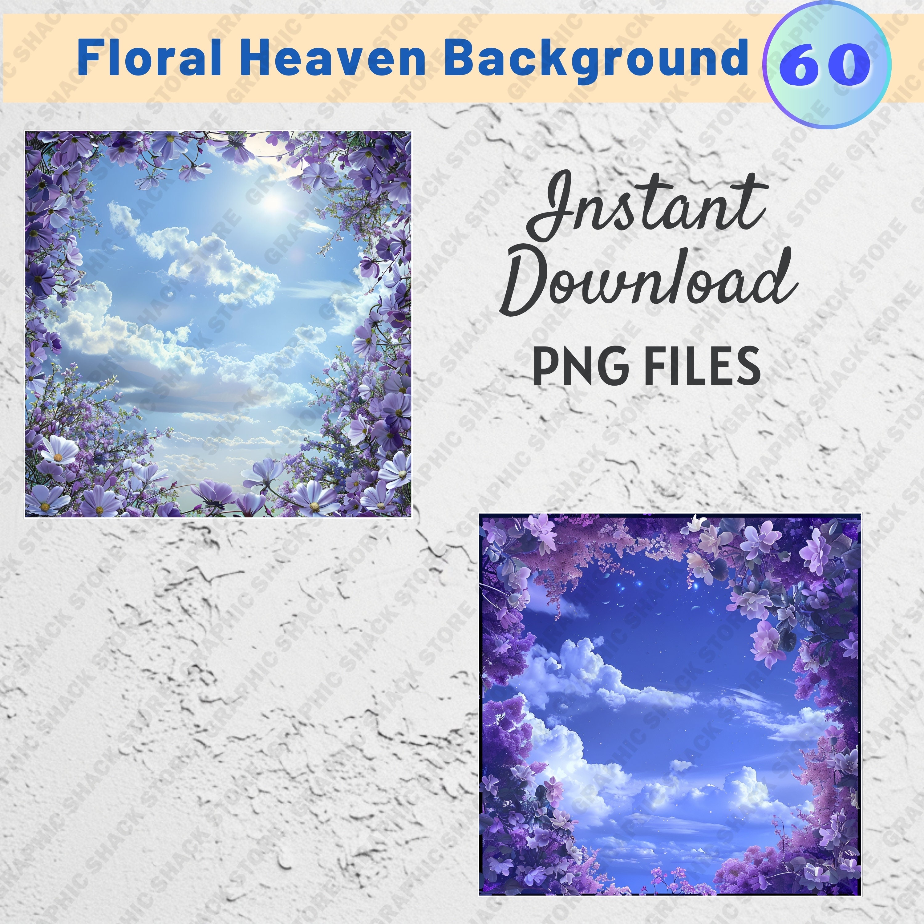 60 Flower Memorial Heaven PNG Backgrounds, Serene Paradise Collection ...
