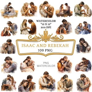 48 Bible Stories Old Testament Bundle | Watercolor Christian Story for ...