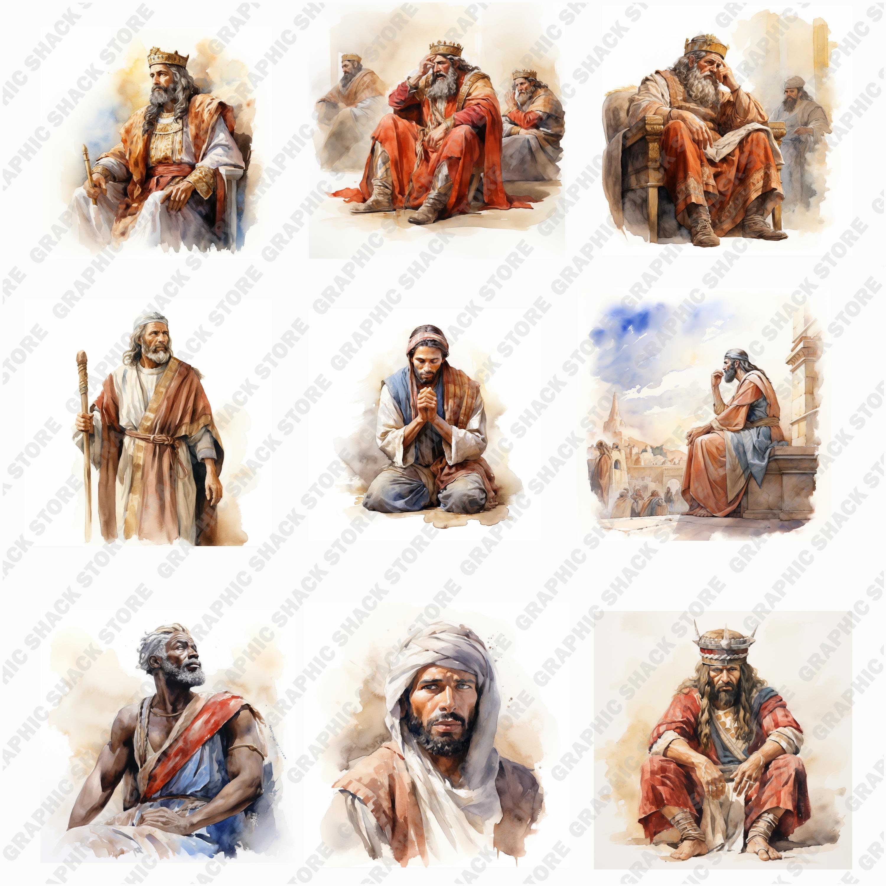 65 PNG Watercolor Nehemiah Clip Art | Christian Religious Bible Based ...