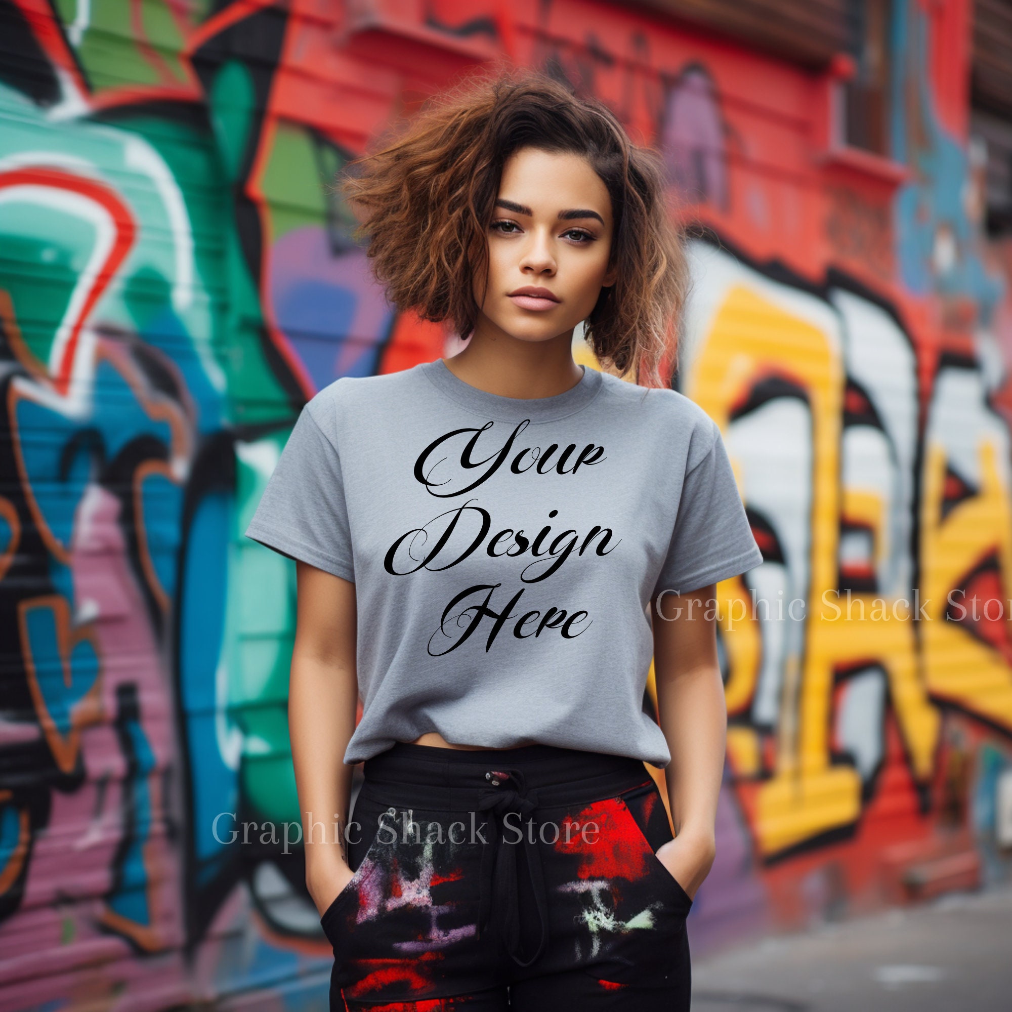 4 Dark Grey Champion Cropped Top Mock Up, Summer Tee-shirt, Champion ...