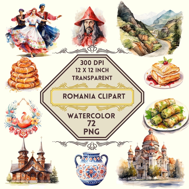 Romanian Castles Poster - Etsy