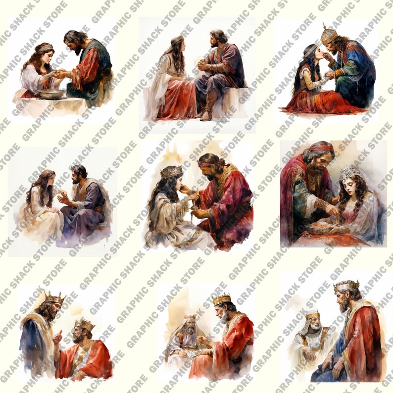 82 PNG Watercolor John the Baptist Clipart, Christian Religious Bible ...