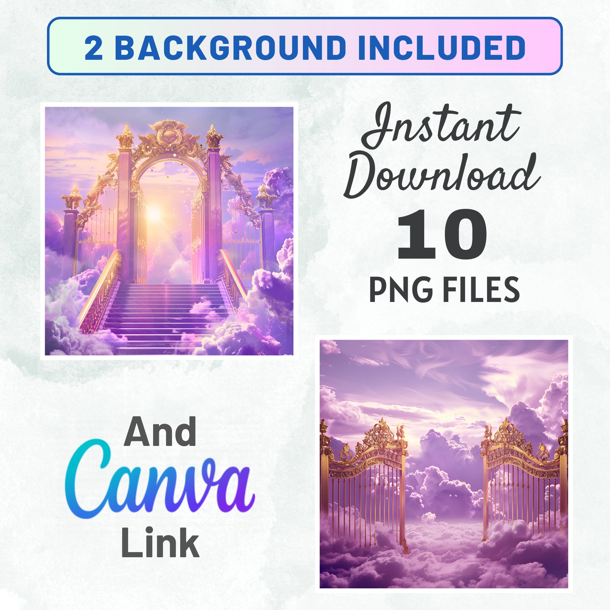 In Loving Memory PNG, Purple Rest in Peace, 2 Memorial Backgrounds ...