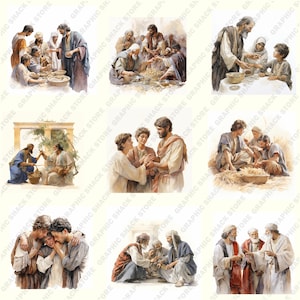 77 Watercolor Joseph the Prince of Egypt Clip Art | Christian Religious ...